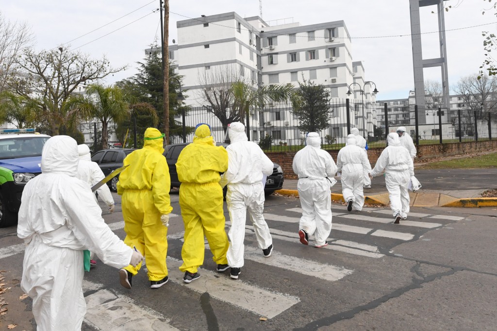 Operativo de detección de coronavirus en Infico | San Fernando Nuestro