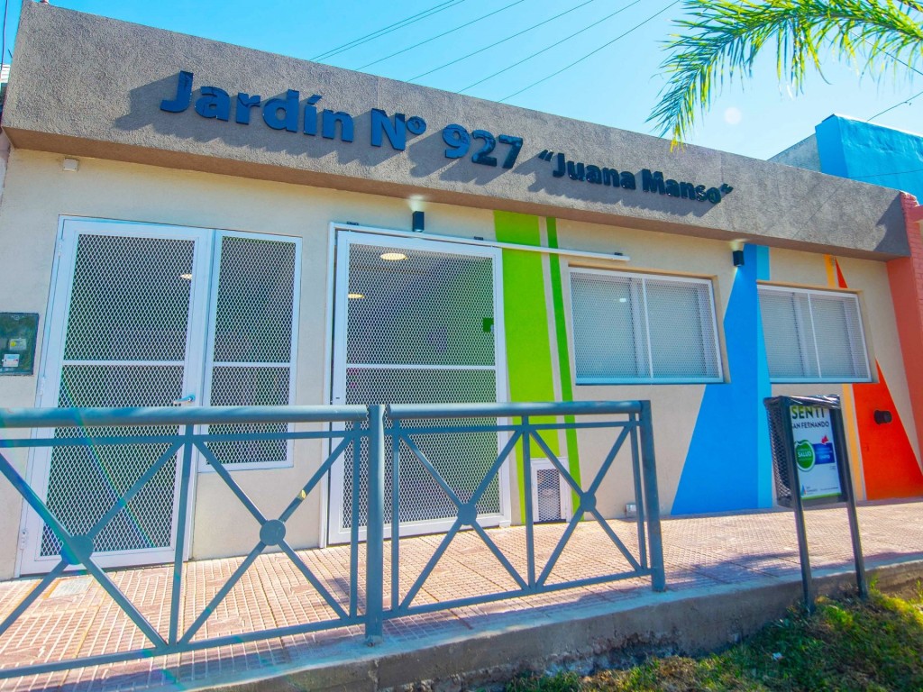 Se inauguró el Jardín N°927 del barrio Infico | San Fernando Nuestro