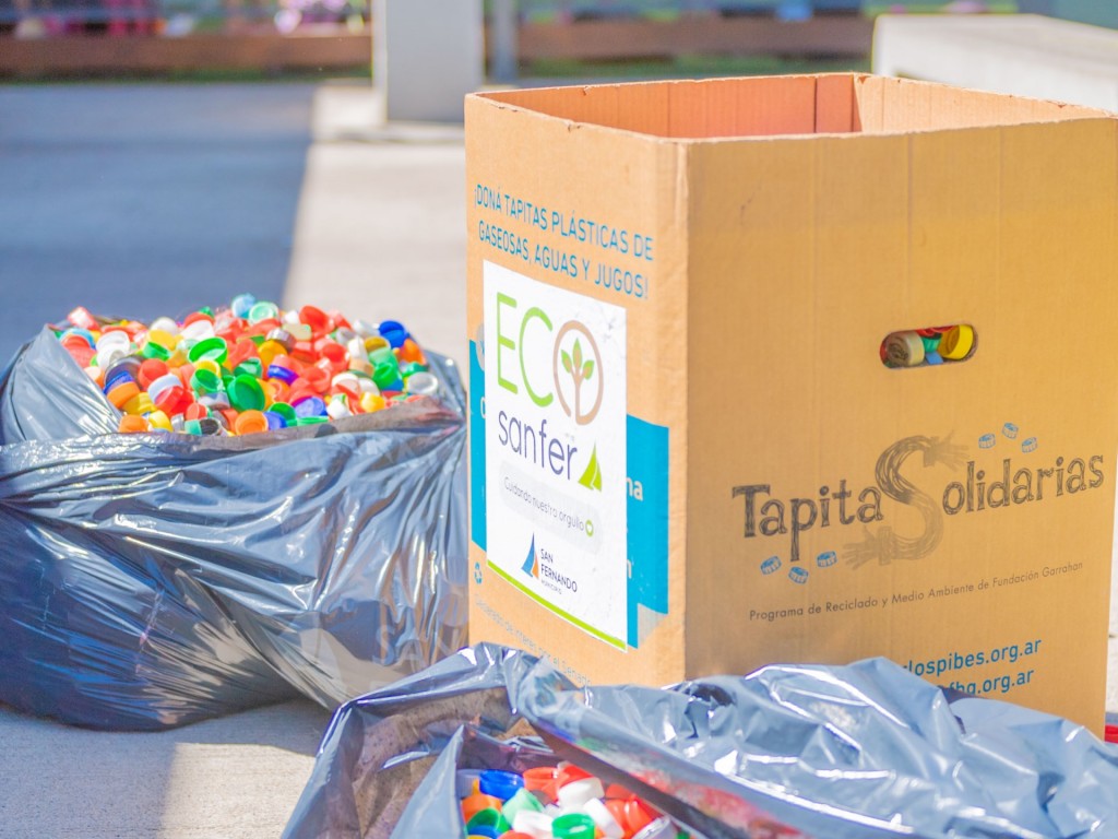 Se reciclaron más de 13 mil tapitas plásticas en las colonias de verano ...