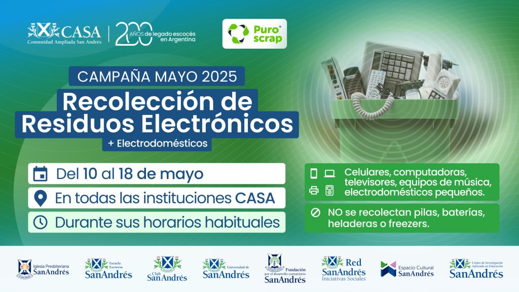 Campaña de recolección de residuos electrónicos | San Fernando Nuestro
