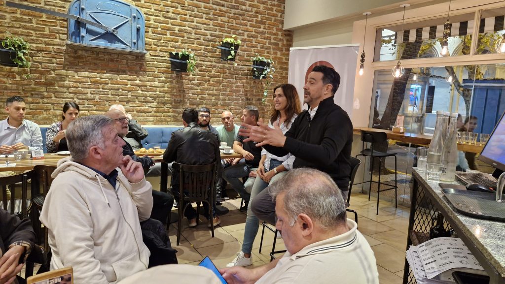 María Eugenia Talerico visitó nuestra ciudad acompañada por Leandro ...